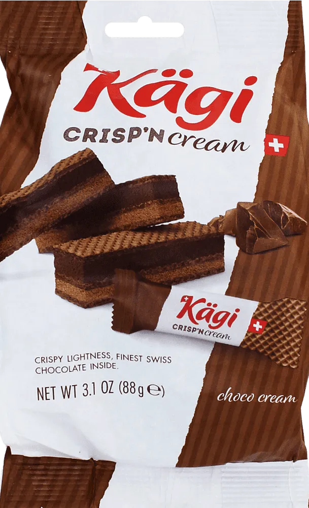 Wafers with chocolate cream "Kagi Choco Crea" 88g - sas.am