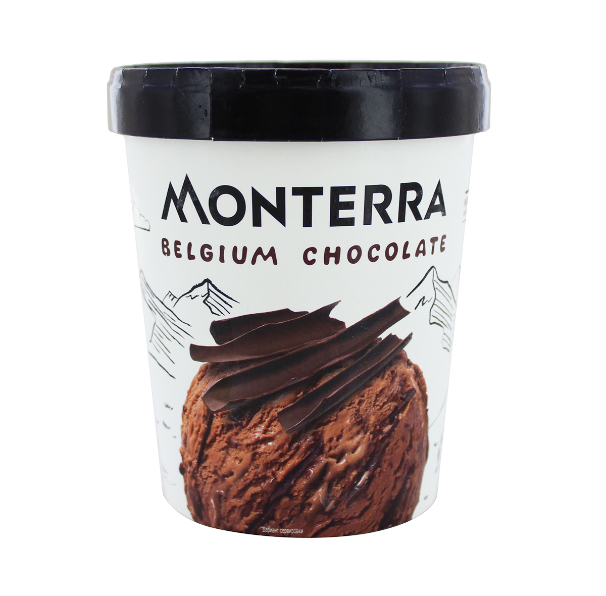 Պաղպաղակ շոկոլադե «Monterra» 276գ - sas.am
